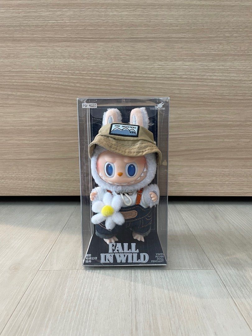 Labubu FALL IN WILD SERIES-Vinyl Plush Doll Pendant, Hobbies & Toys ...