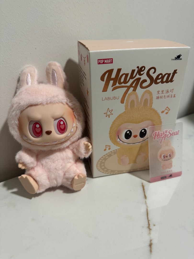 Labubu Have a Seat - Dada, Hobbies & Toys, Toys & Games on Carousell