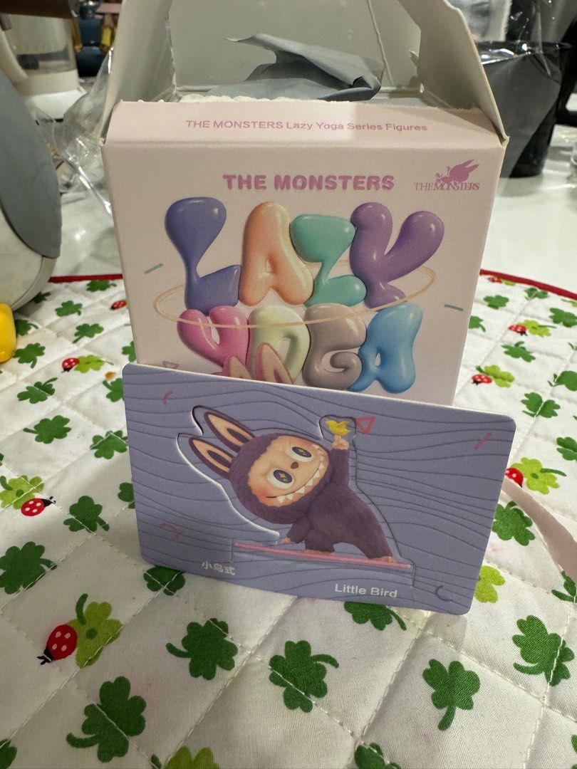 Labubu lazy yoga, Hobbies & Toys, Collectibles & Memorabilia, Fan ...
