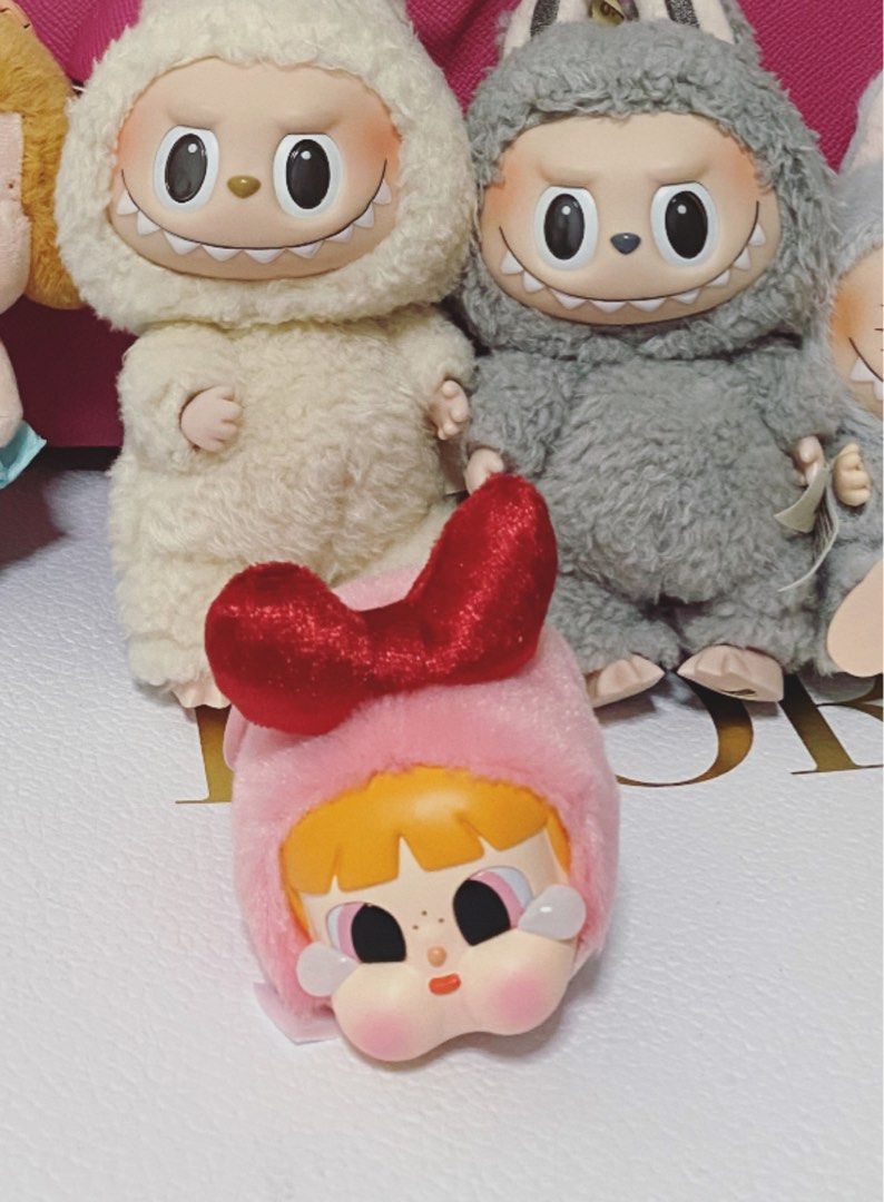Labubu macaroon popmart crybaby powerpuff girl, Hobbies & Toys, Toys ...