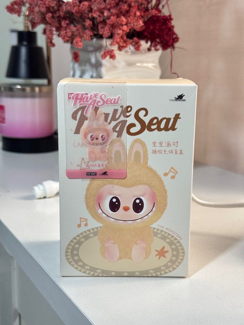 On Hand Labubu The Monsters V2 Have A Seat - Dada, Hobbies & Toys ...