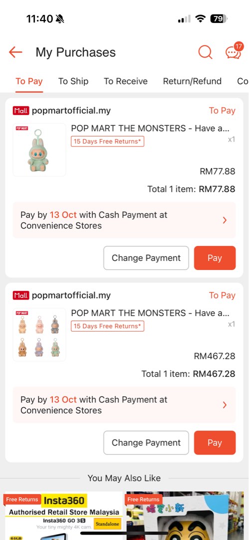 Labubu V2 whole set, Hobbies & Toys, Toys & Games on Carousell