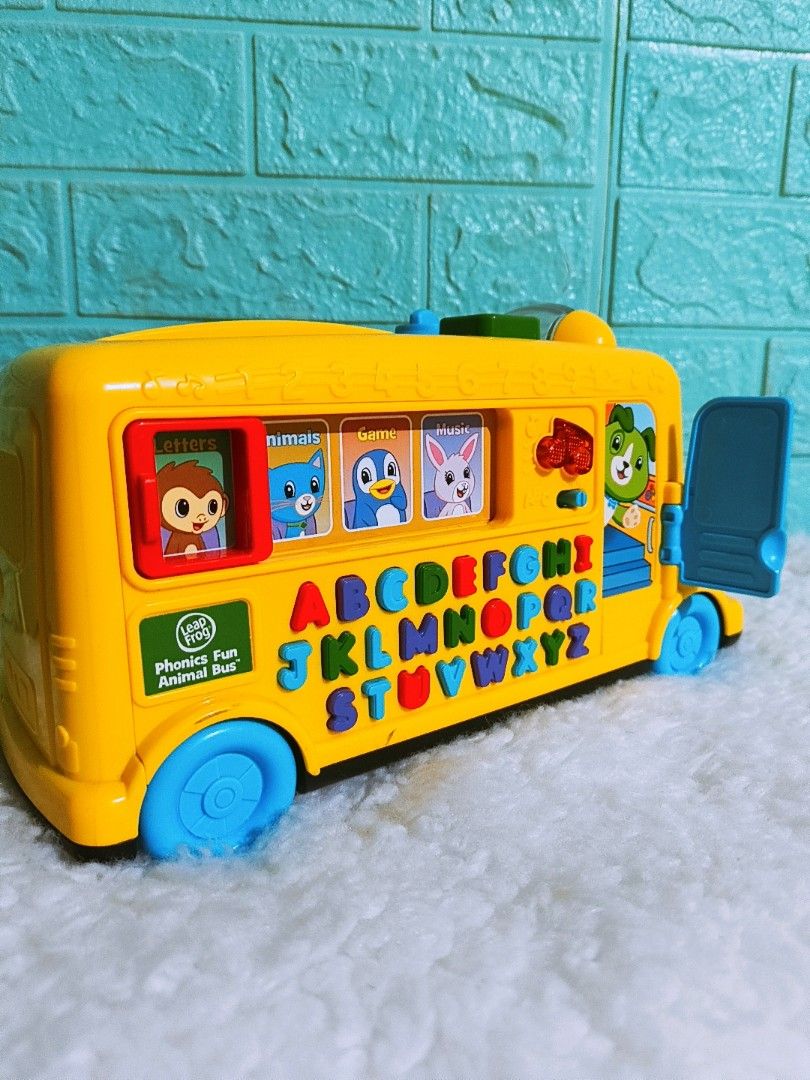 LeapFrog Phonics Fun Animal Bus, Hobbies & Toys, Toys & Games on Carousell