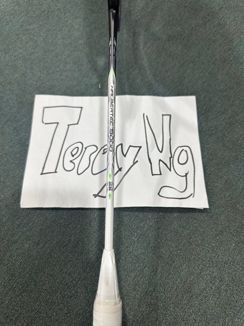 Lining halbertec 9000 Badminton racket, Sports Equipment, Sports ...