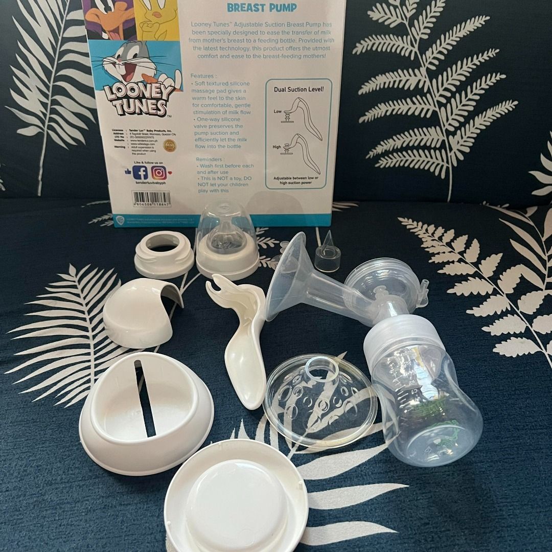 Looney Tunes manual breast pump, Babies & Kids, Nursing & Feeding, Breastfeeding & Bottle ...