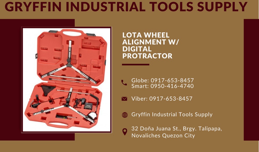 LOTA WHEEL ALIGNMENT W/ DIGITAL PROTRACTOR, Commercial & Industrial ...