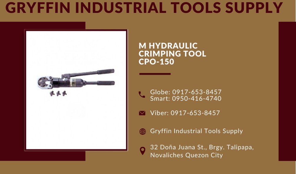 M HYDRAULIC CRIMPING TOOL CPO-150, Commercial & Industrial, Industrial ...