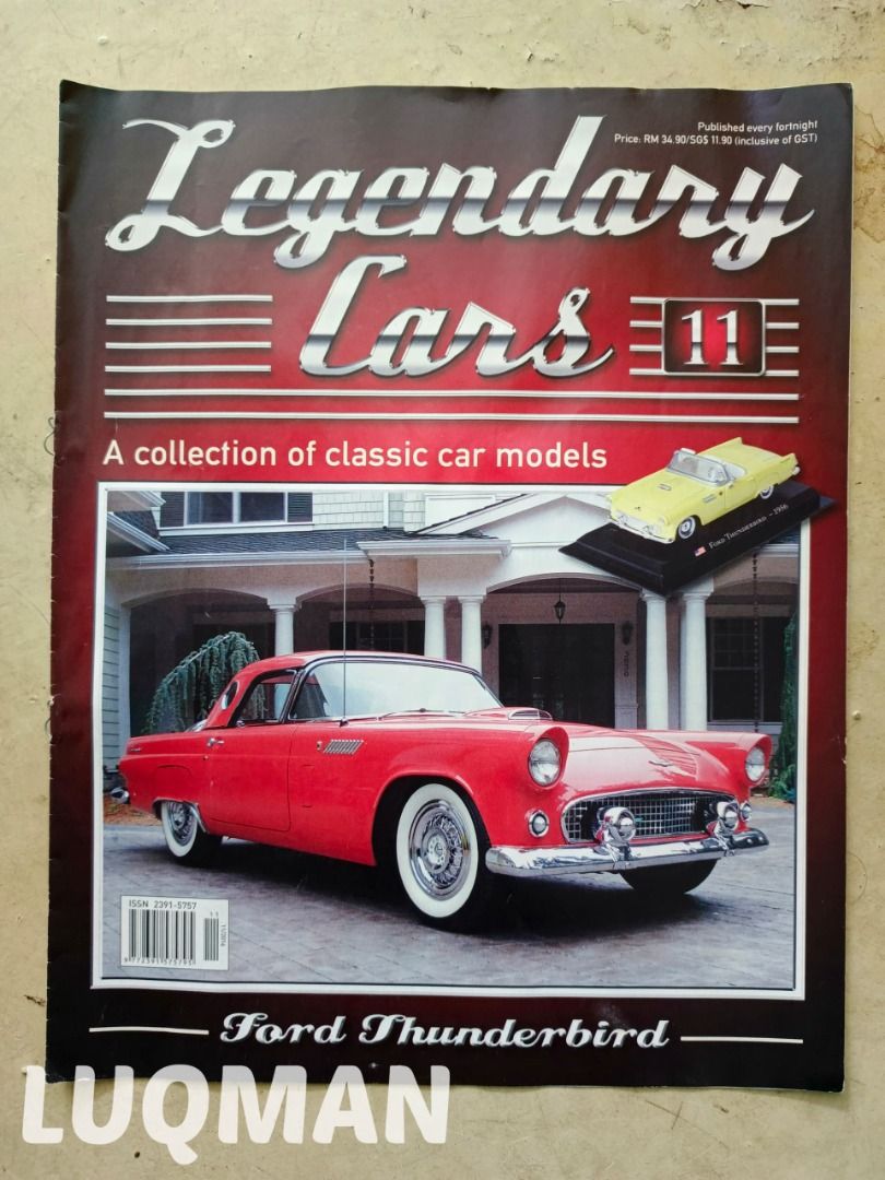 Majalah Legendary Cars #11 A collection of classic car models Ford ...