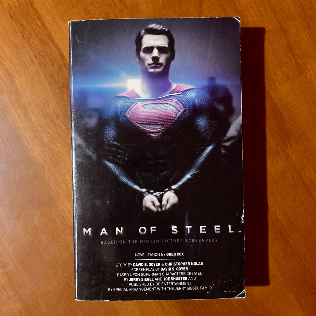 Man of Steel: The Official Novelization by Greg Cox, Story by David S ...