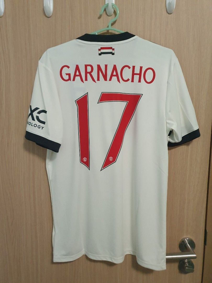 Manchester United 2024/2025 Third Kit Jersey with Garnacho Nameset, Men ...