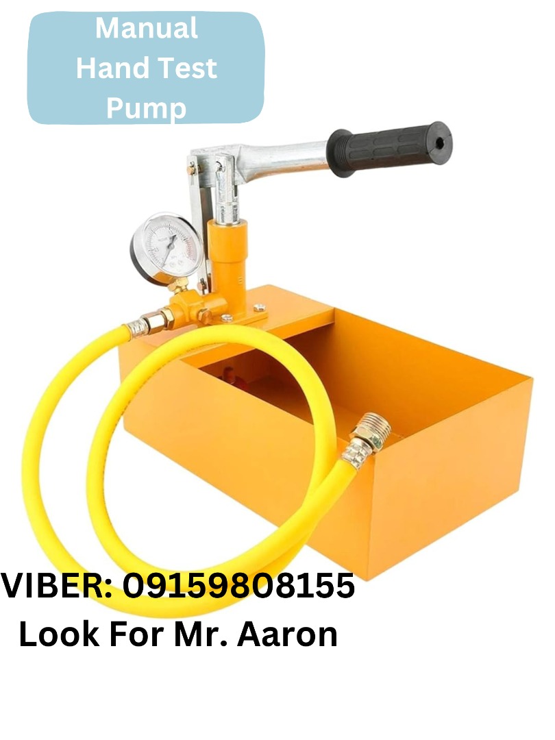 Manual Hand Test Pump, Commercial & Industrial, Construction Tools ...