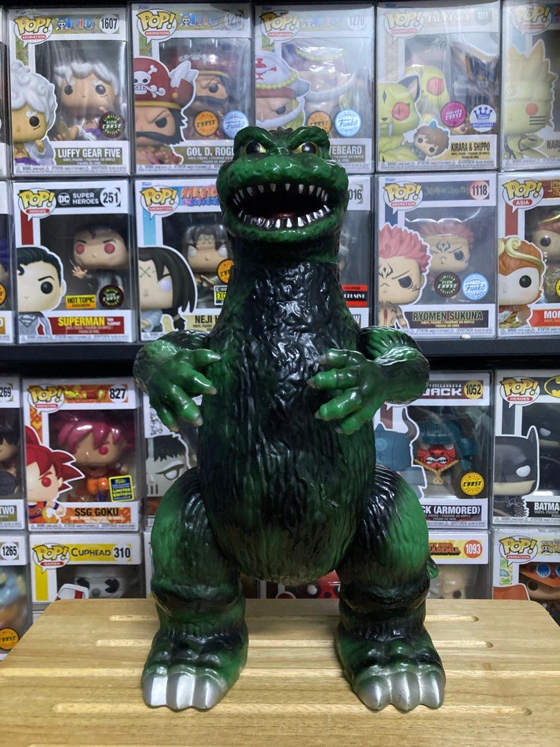 MEDICOM TOY Godzilla Vinyl Wars Giant Pretty Green Godzilla, Hobbies ...