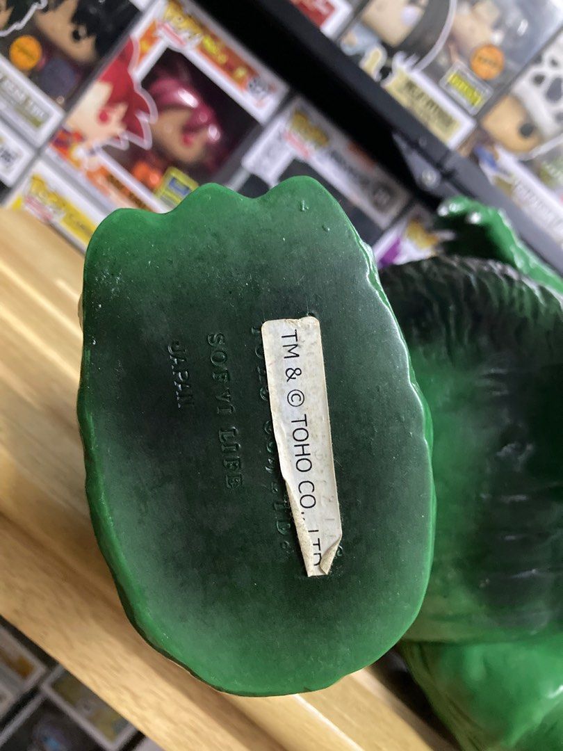 MEDICOM TOY Godzilla Vinyl Wars Giant Pretty Green Godzilla, Hobbies ...