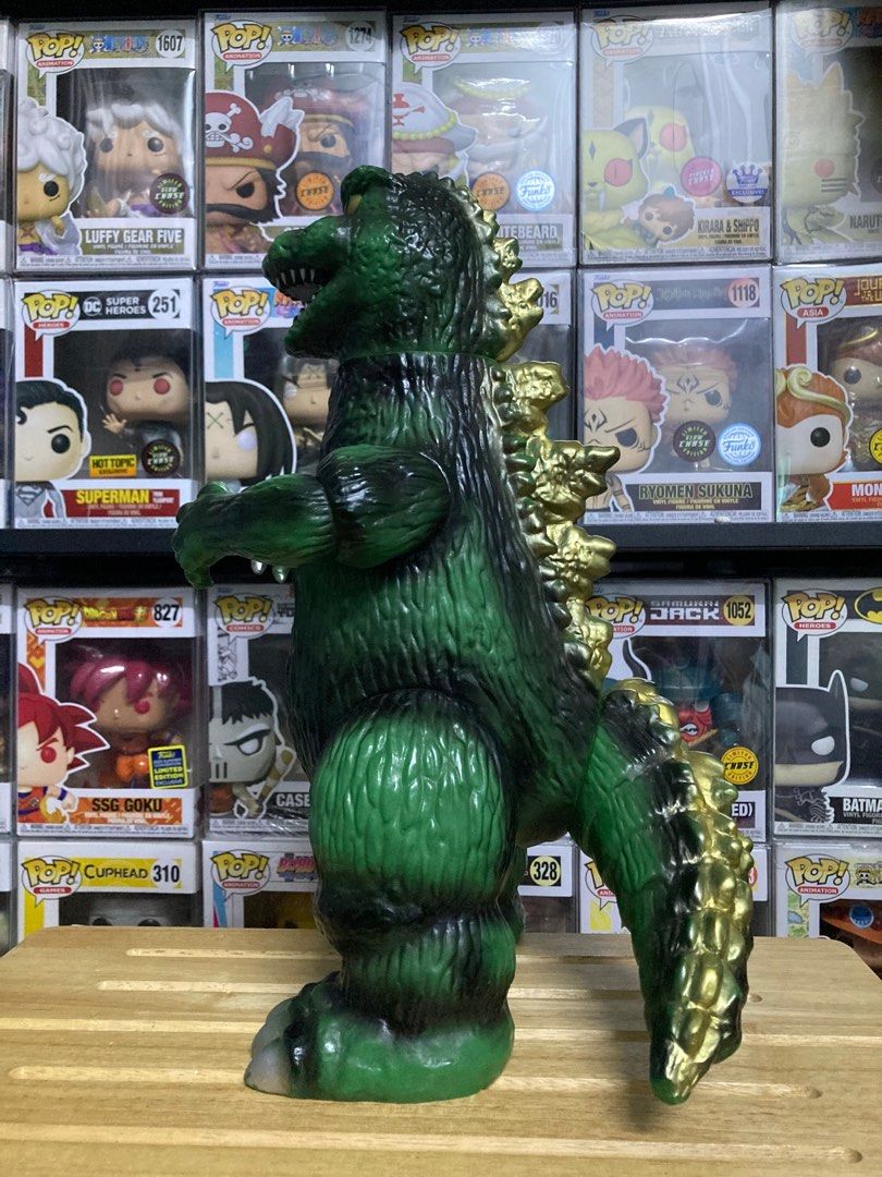 MEDICOM TOY Godzilla Vinyl Wars Giant Pretty Green Godzilla, Hobbies ...