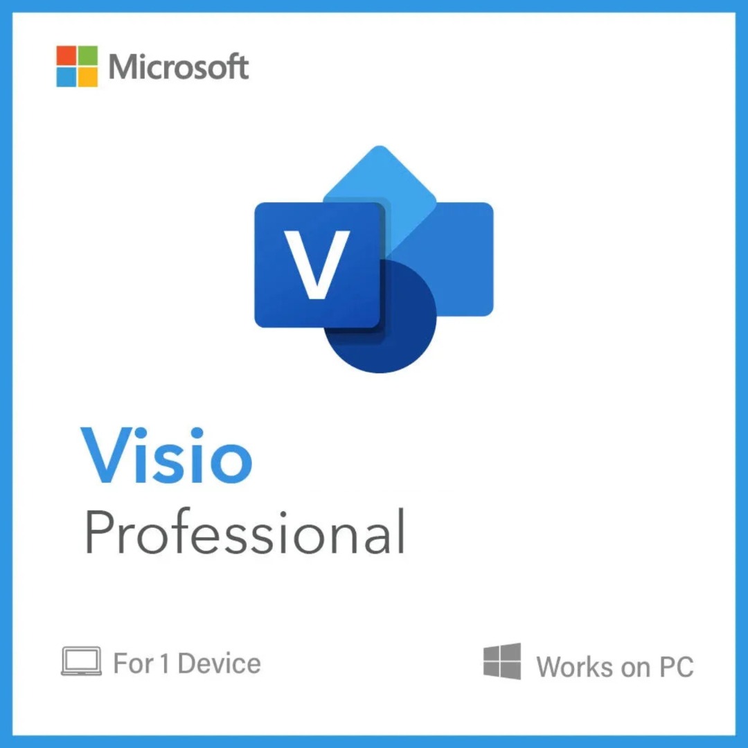 Microsoft Project Visio 2021 / 2019, Computers & Tech, Office ...
