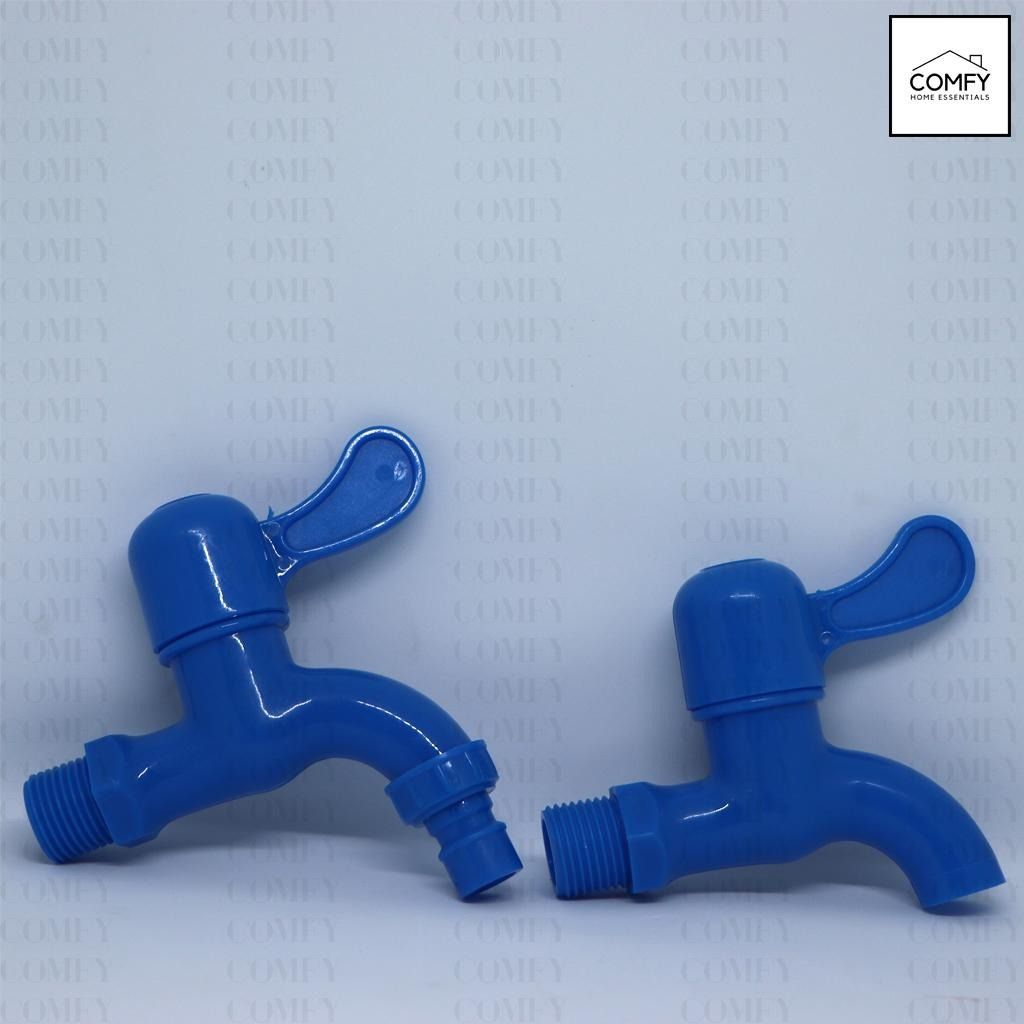 Multipurpose Plastic PVC Spigot Faucet with or w/o Hose Connector Gripo ...