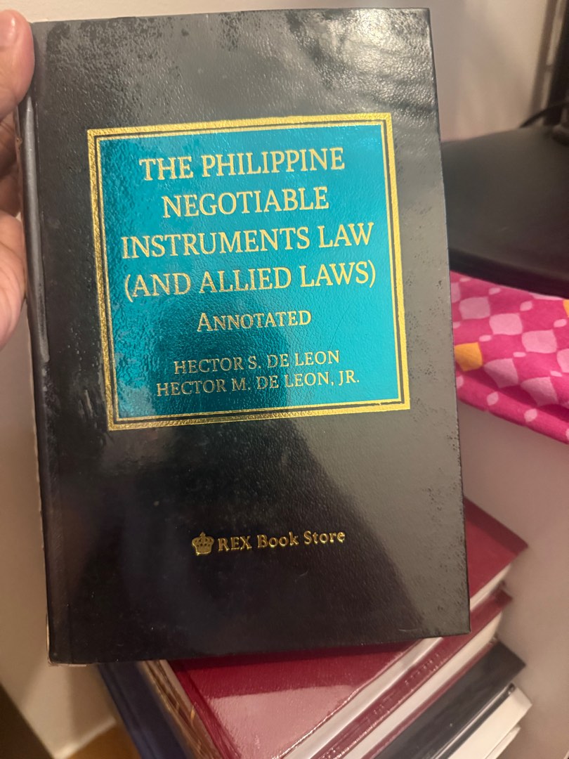 Negotiable Instruments, Hobbies & Toys, Books & Magazines, Textbooks on ...