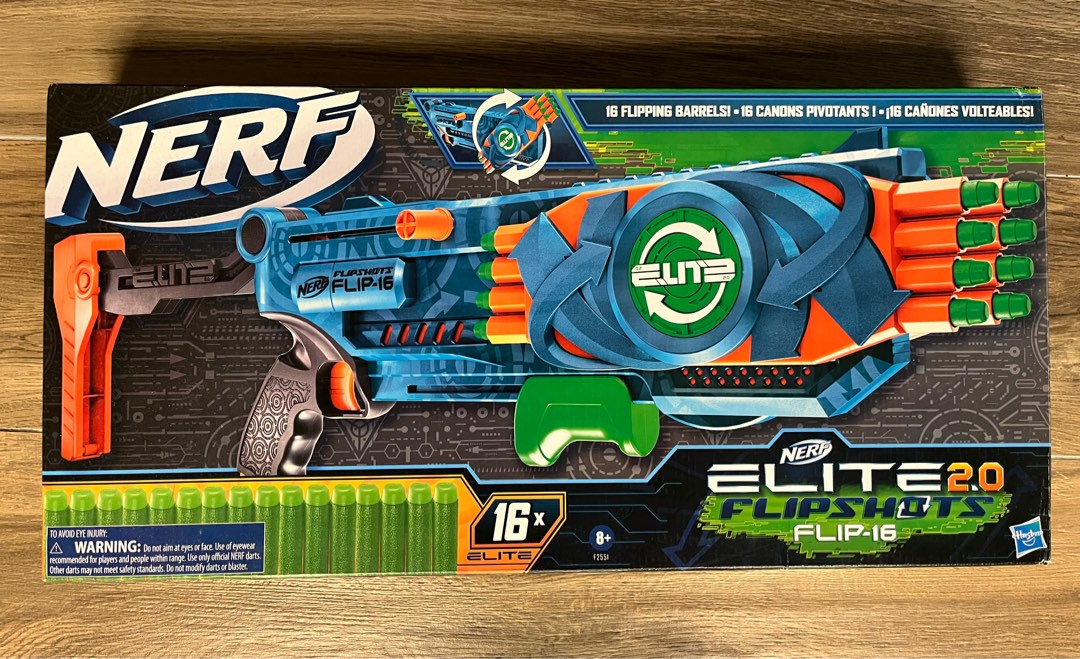 NERF ELITE 2.0 Flipshots Flip-16, Hobbies & Toys, Toys & Games on Carousell
