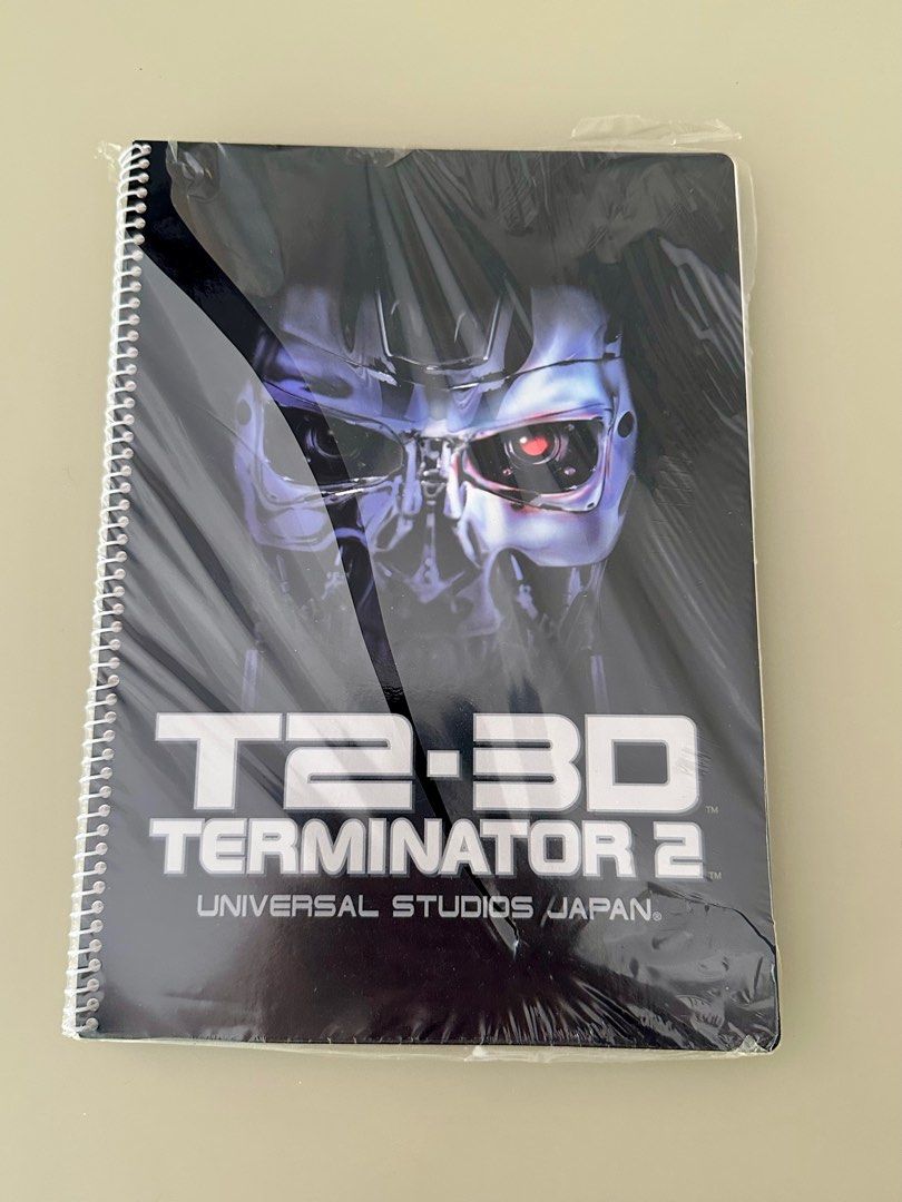 Notebook terminator new japan, Hobbies & Toys, Stationary & Craft, Other Stationery & Craft on ...