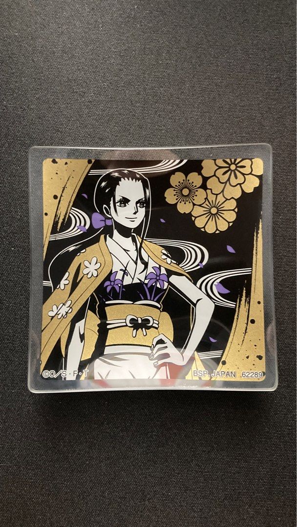 One Piece Official Ban Dai Merch - Boa Hancock - Small Glass Plate ...