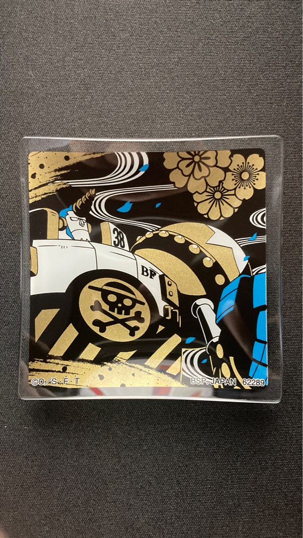 One Piece Official Ban Dai Merch - Franky - Small Glass Plate, Hobbies ...