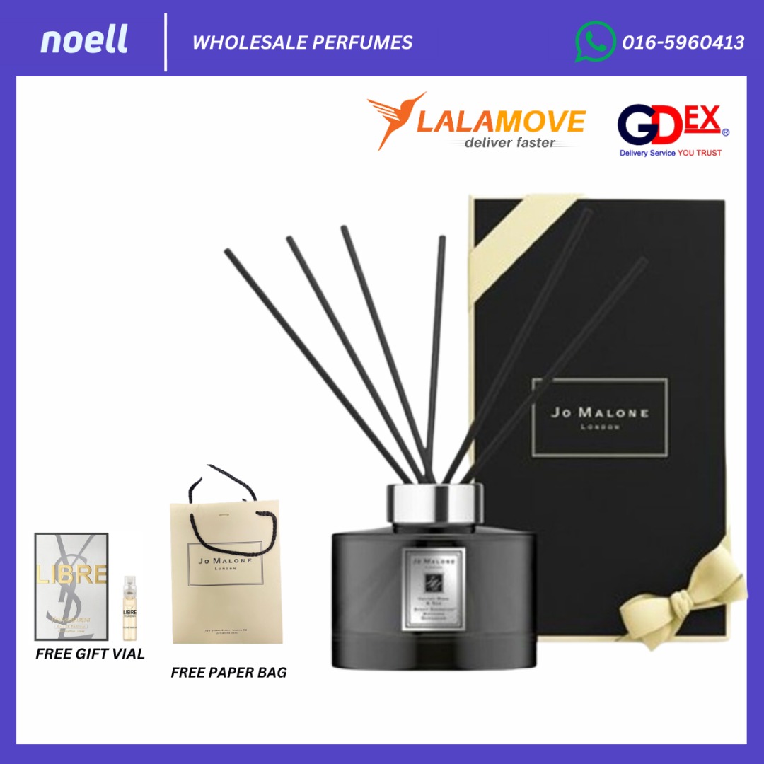 [ORIGINAL] AUTHENTIC READY STOCK JO MALONE VELVET ROSE & OUD 165ML DIFFUSER, Beauty & Personal ...