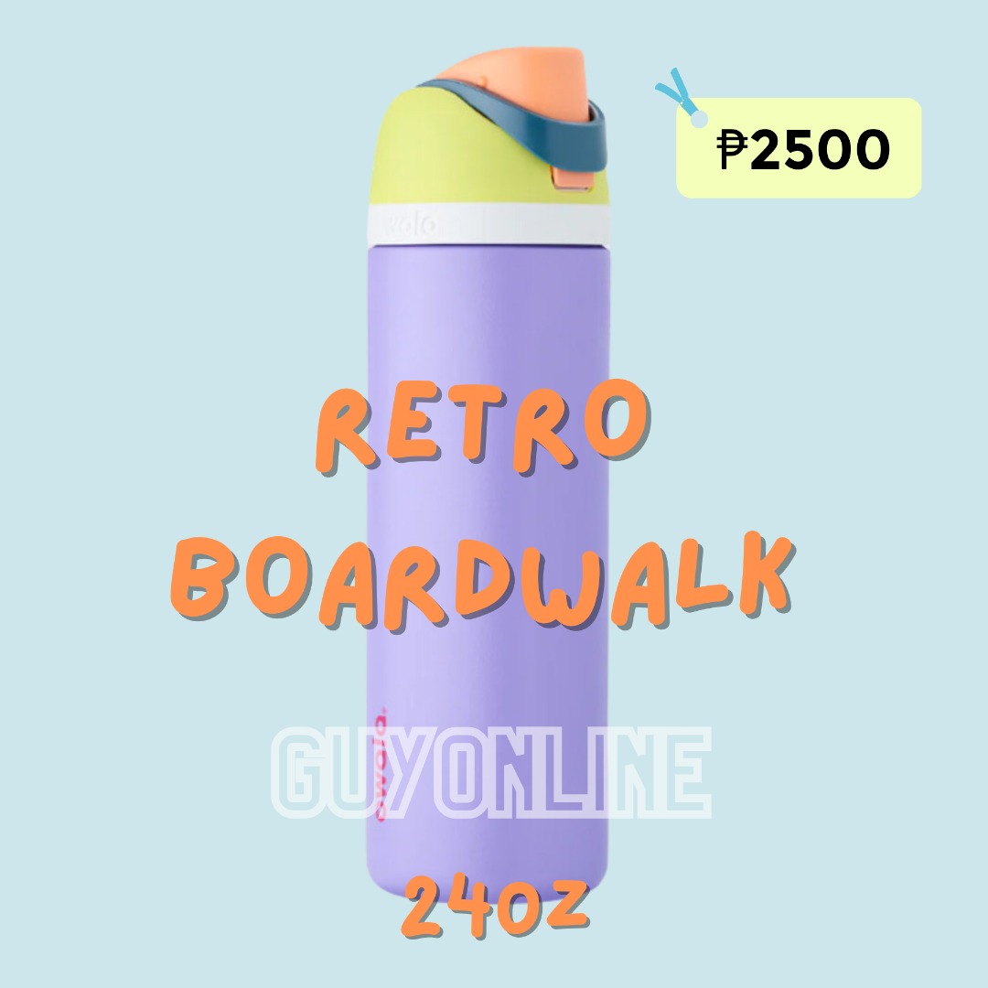 Original Owala Freesip 24oz - Retro Boardwalk, Furniture & Home Living ...