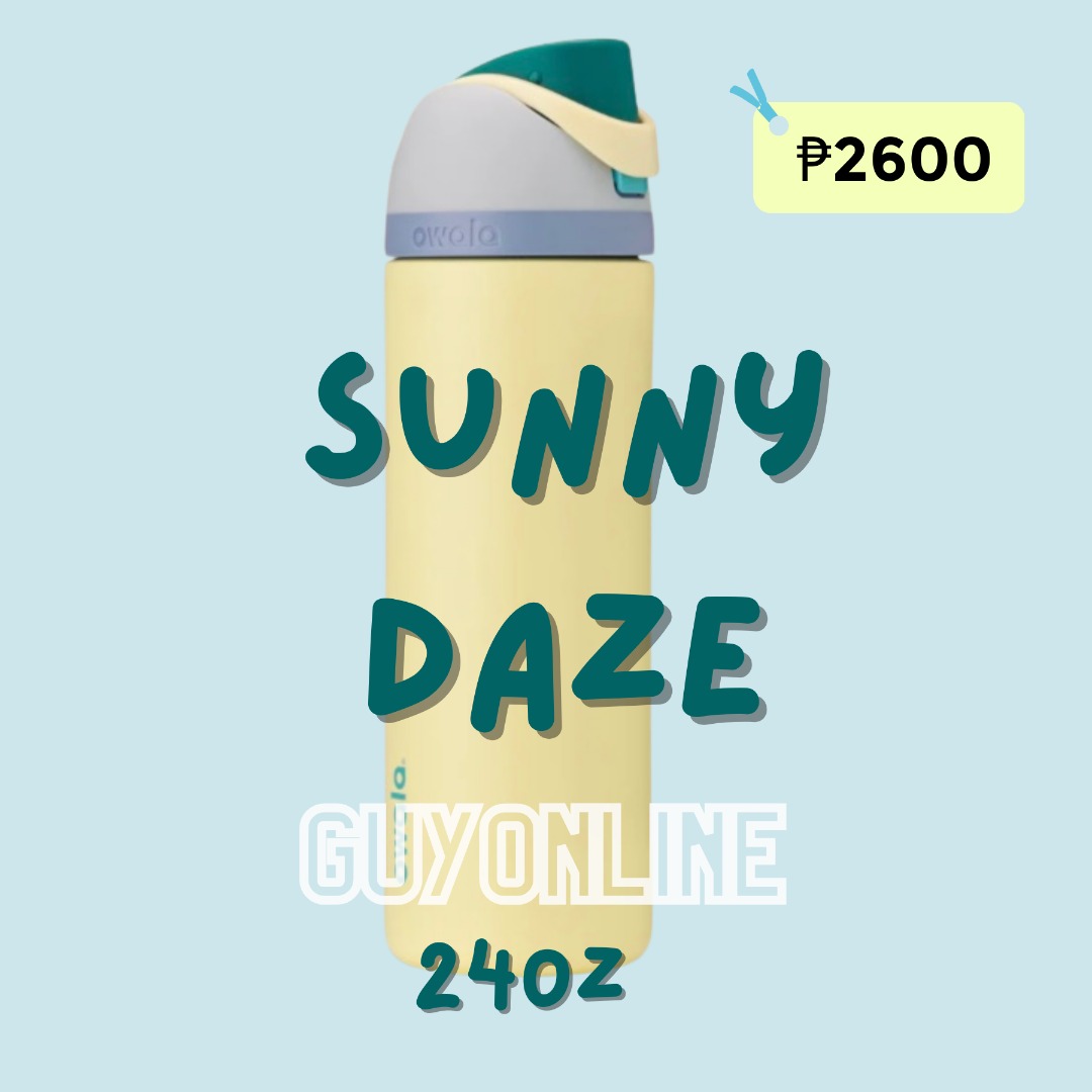 Original Owala Freesip 24oz - Sunny Daze, Furniture & Home Living ...