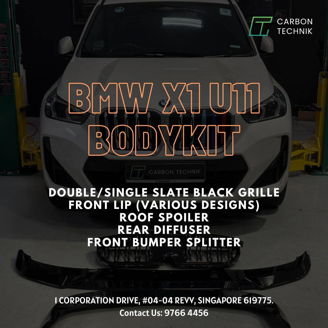 [PACKAGE PROMO ️] BMW X1 U11 Bodykit (Double/ Single Slate Grille ...