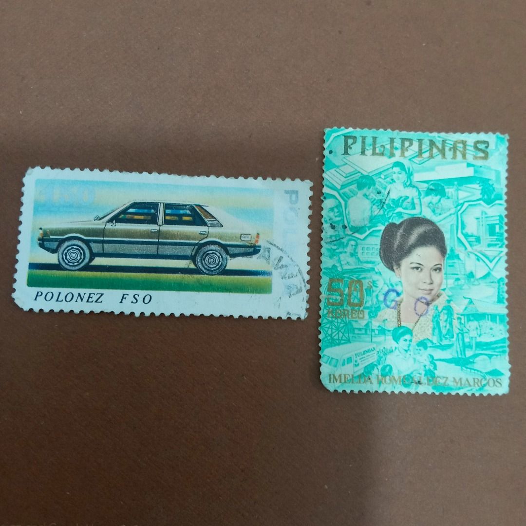 Perangko Lawas Postage Stamp Polonez FSO 1973 Philippines Imelda Marcos ...