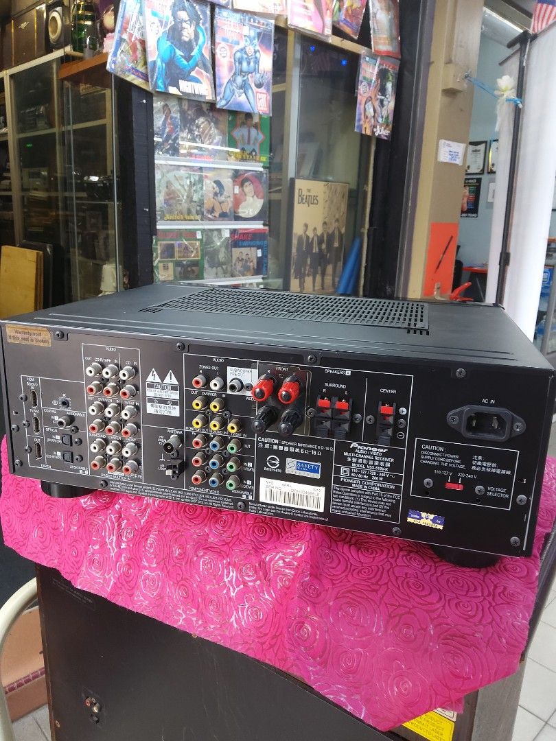 PIONEER Amp,Audio/Video multi channel receiver . Model, vsx-519v-k, Audio, Soundbars, Speakers ...