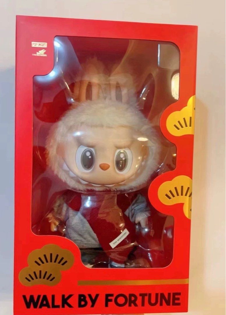 POPmart Labubu Walk By Fortune 2024 (Chinese New Year 2024), Hobbies & Toys, Toys & Games on ...