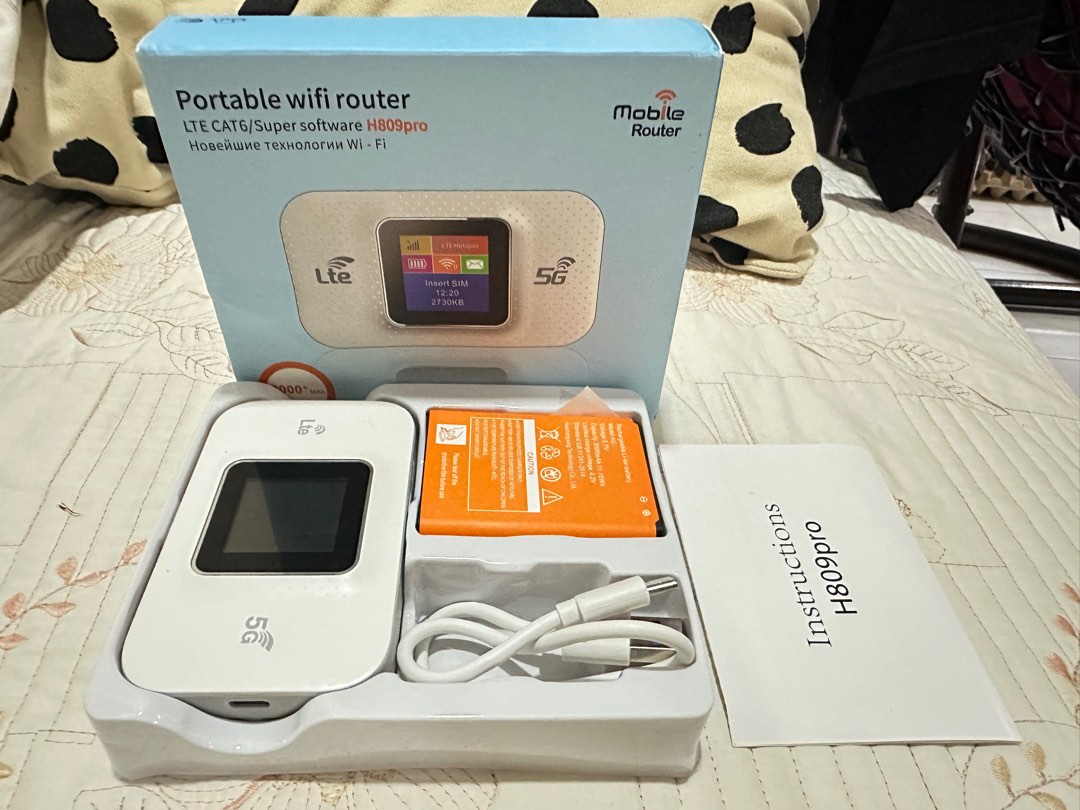 Portable wifi router, Computers & Tech, Parts & Accessories, Networking ...