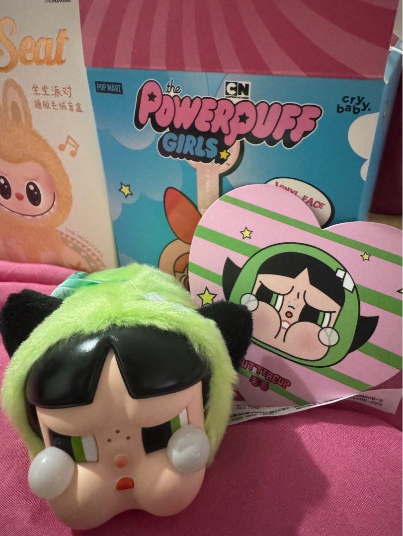 Powerpuff Girls Vinyl Face Plush - Buttercup, Hobbies & Toys, Toys ...