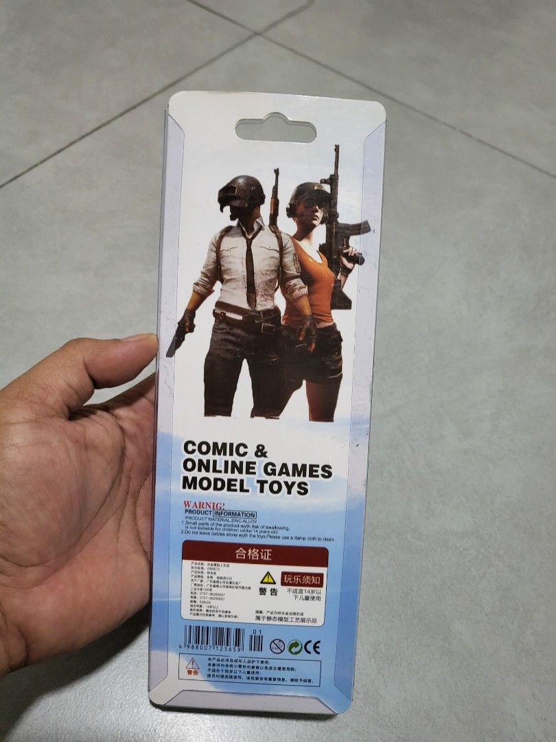 PUBG Comic And Online Games Model Toys, 3 Unit, Hobbies & Toys, Toys & Games on Carousell