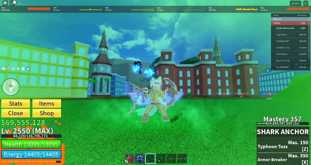 Roblox Account / Blox Fruit MAX LVL WITH 8 PERM FRUIT / GHOUL AND MINK ...