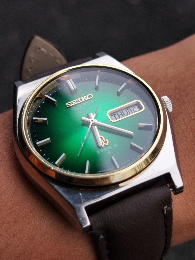 Seiko Quartz Type II 7546-7060 Vintage 1978, Men's Fashion, Watches ...