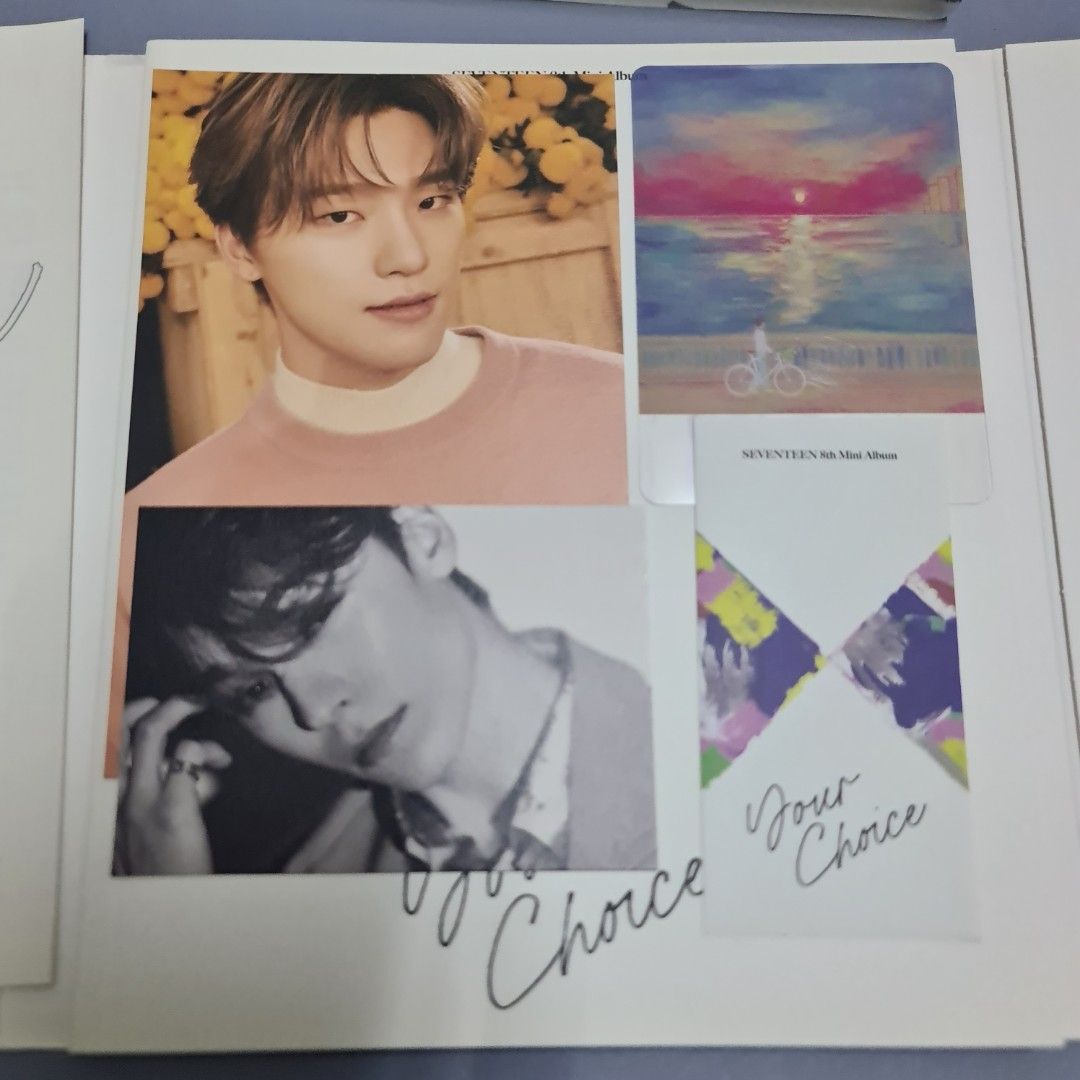 Seventeen 8th Mini Album Your Choice - One Side version, Hobbies & Toys, Collectibles ...