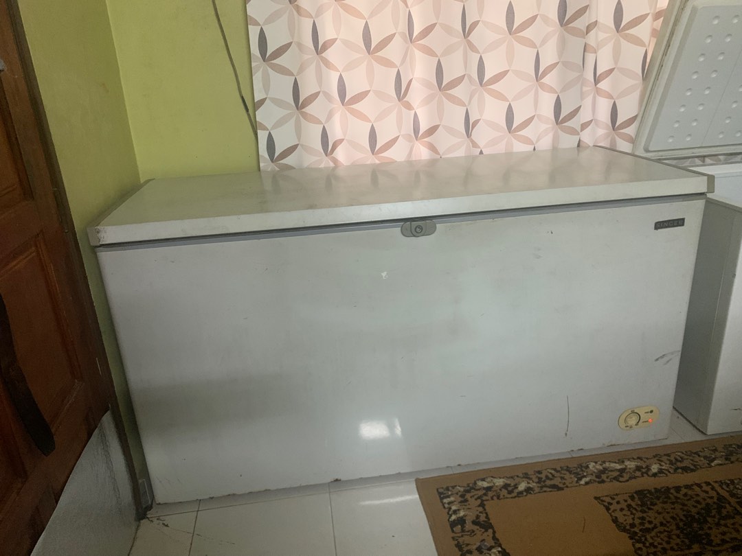 Singer Chest Freezer 540 liter, Furniture & Home Living, Bathroom ...