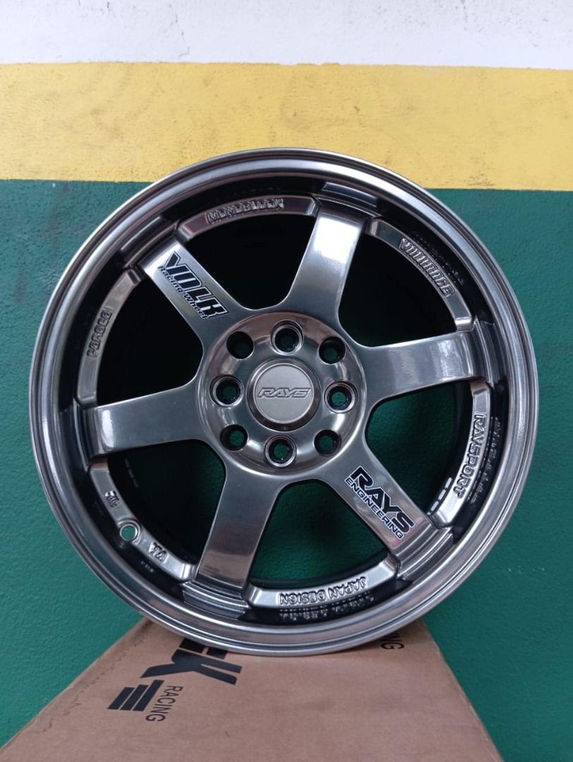 SPORT Rim TE37 THAILAND 15" MYVI SAGA VIOS CITY YARIS IRIZ PERSONA WAJA LIVINA, Auto Accessories ...