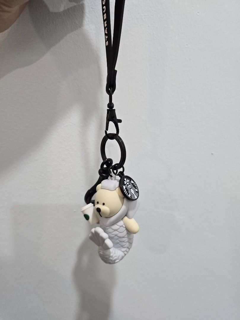 Starbucks Merlion Bearista Keychain Singapore Exclusive Limited Edition ...
