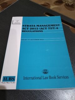 Strata Management Act 2013, Hobbies & Toys, Books & Magazines ...