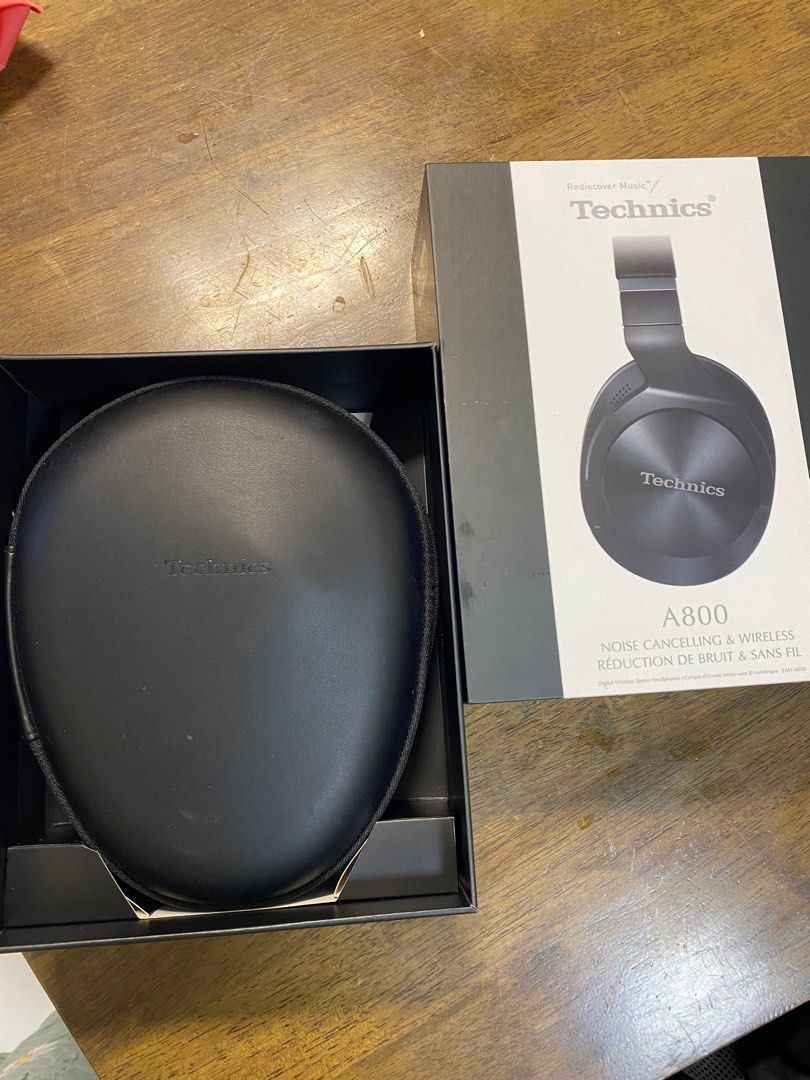 TECHNICS EAH-A800 wireless headphone with noise cancelling and microphone, Audio, Headphones ...