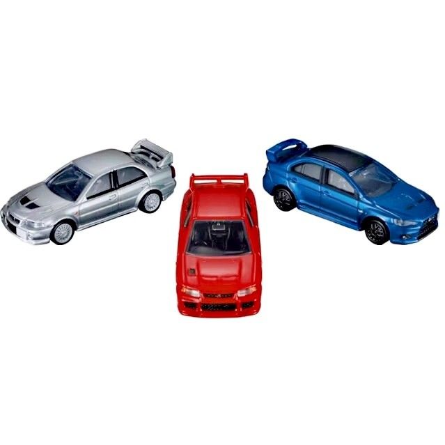 TOMICA PREMIUM Mitsubishi Lancer Evolution 3 Models Collection in 1 Set ...