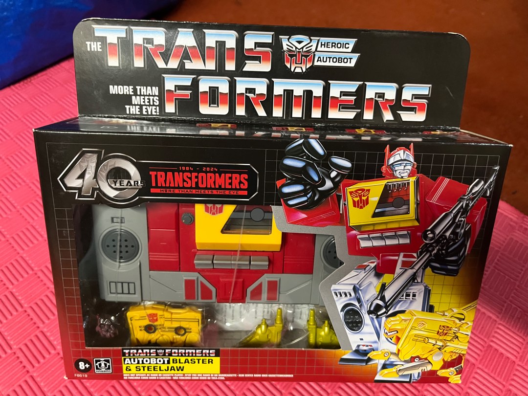 Transformers retro Blaster & Steeljaw, Hobbies & Toys, Toys & Games on ...