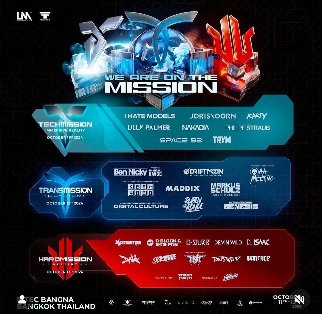 Transmission Hardmission Techmission Bangkok, Tickets & Vouchers, Event ...