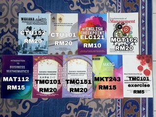 AC220 AC110 ACCA UITM BOOK/ BUKU ACCOUNTING, Hobbies & Toys, Books ...