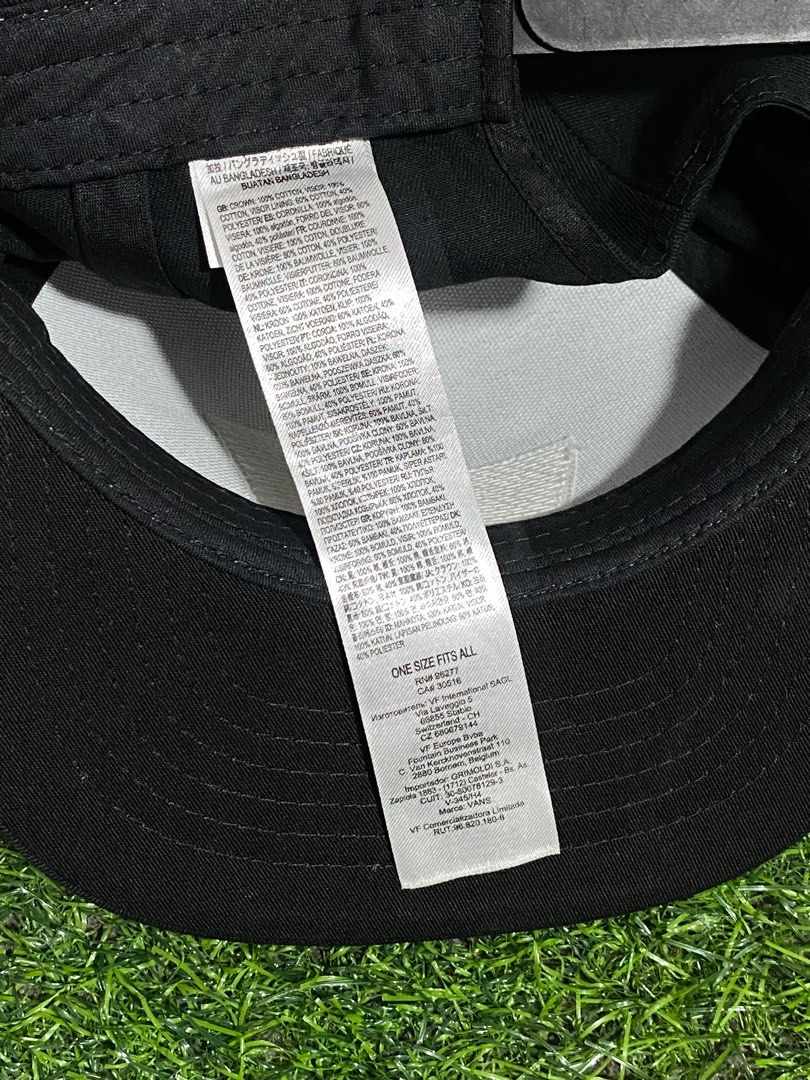 VANS FULL PATCH CLASSIC LOGO BLACK SNAP BACK | BRAND NEW WITH HANG TAGS ...