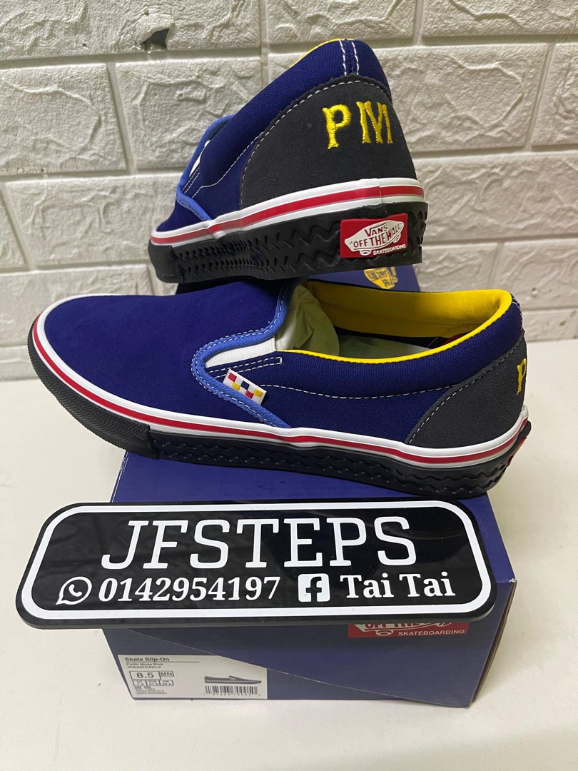 Vans slip on padin musa, Men's Fashion, Footwear, Sneakers on Carousell