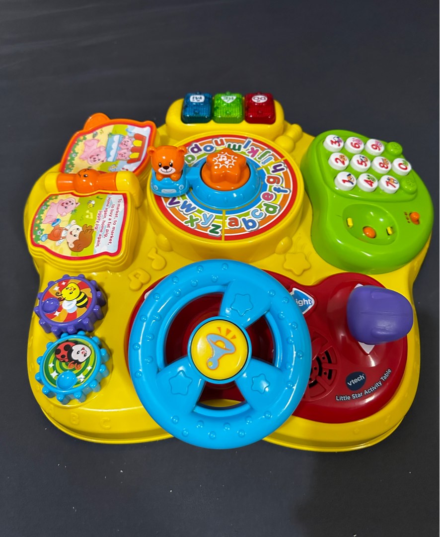 Vtech Little Star Activity Table / panel, Babies & Kids, Infant ...